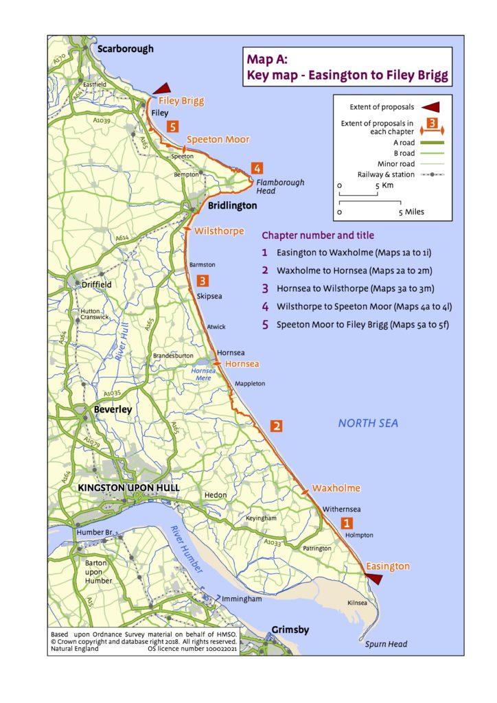 Government Approval for Coastal Footpath from Easington to Filey Brigg ...